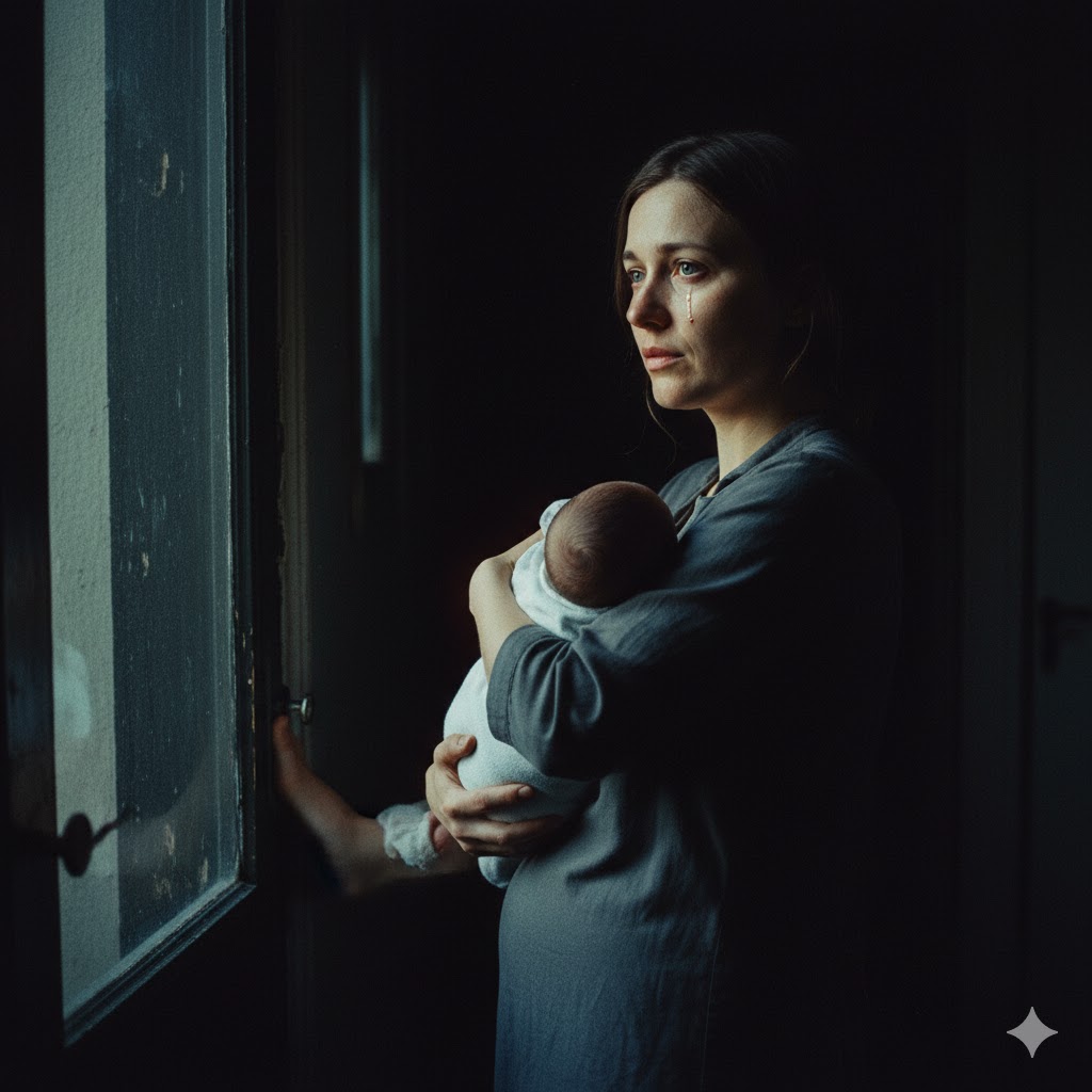 A los cinco días de dar a luz, mi marido me dijo: "Quien parió que críe". No discutí, me llevé a ...