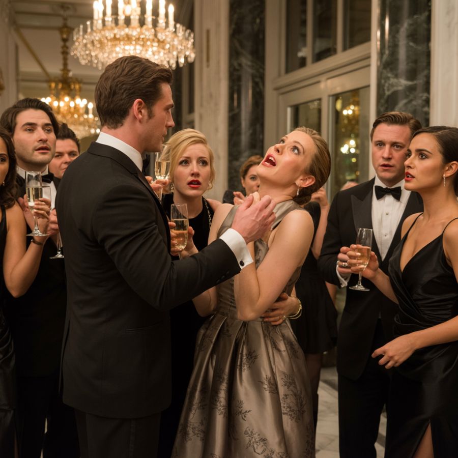 He slapped his wife in front of his friends to prove his dominance ...