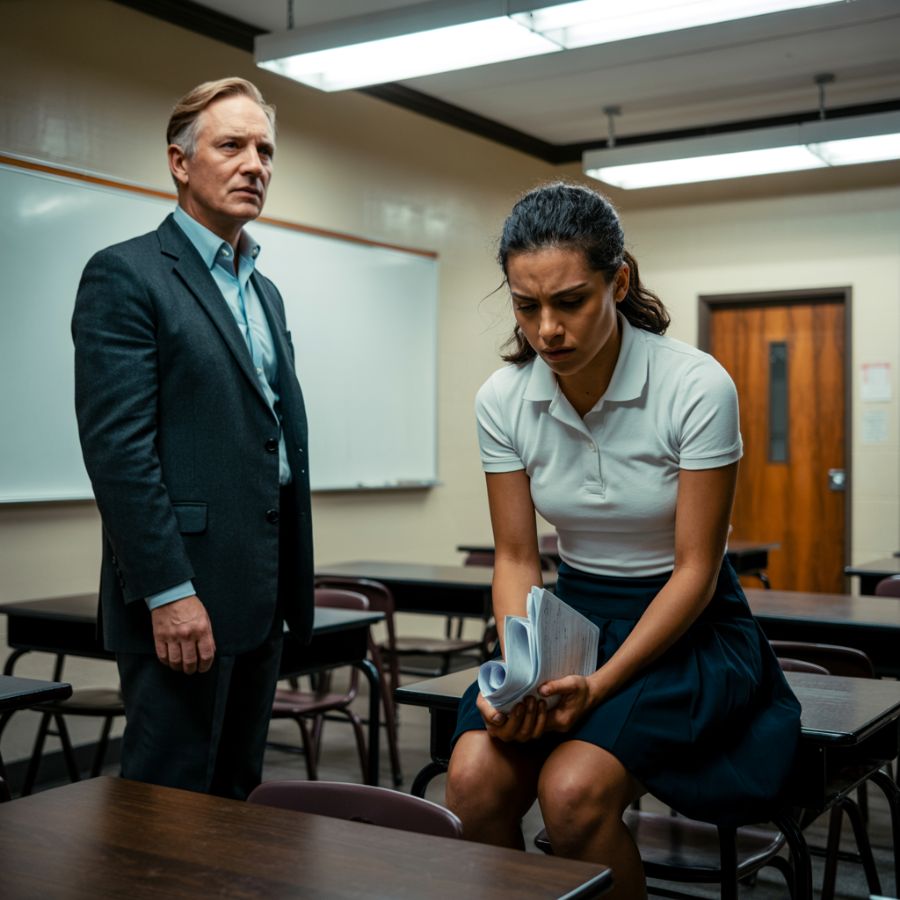A poor female college student spent a night with her respected ...