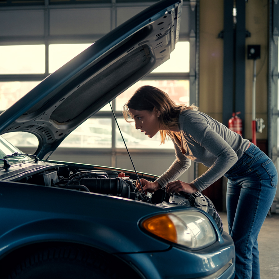 Kate inherited an old wreck of a car from her grandmother… - Finance