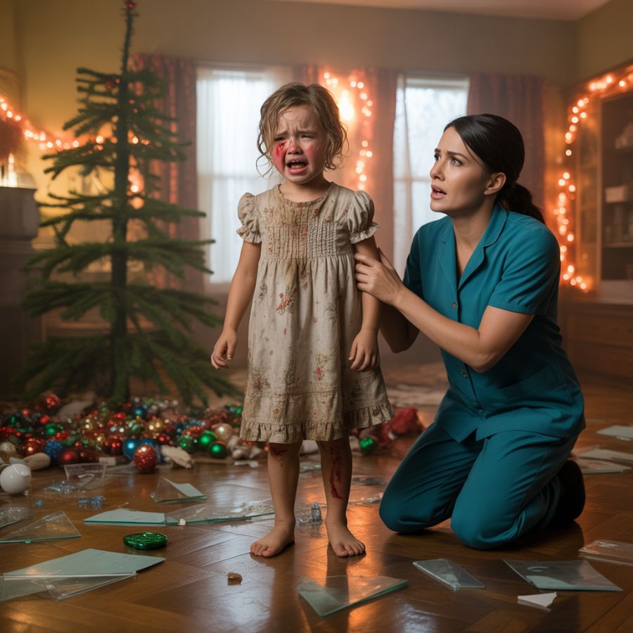 At christmas, while I was working, my family accused my seven-year-old ...